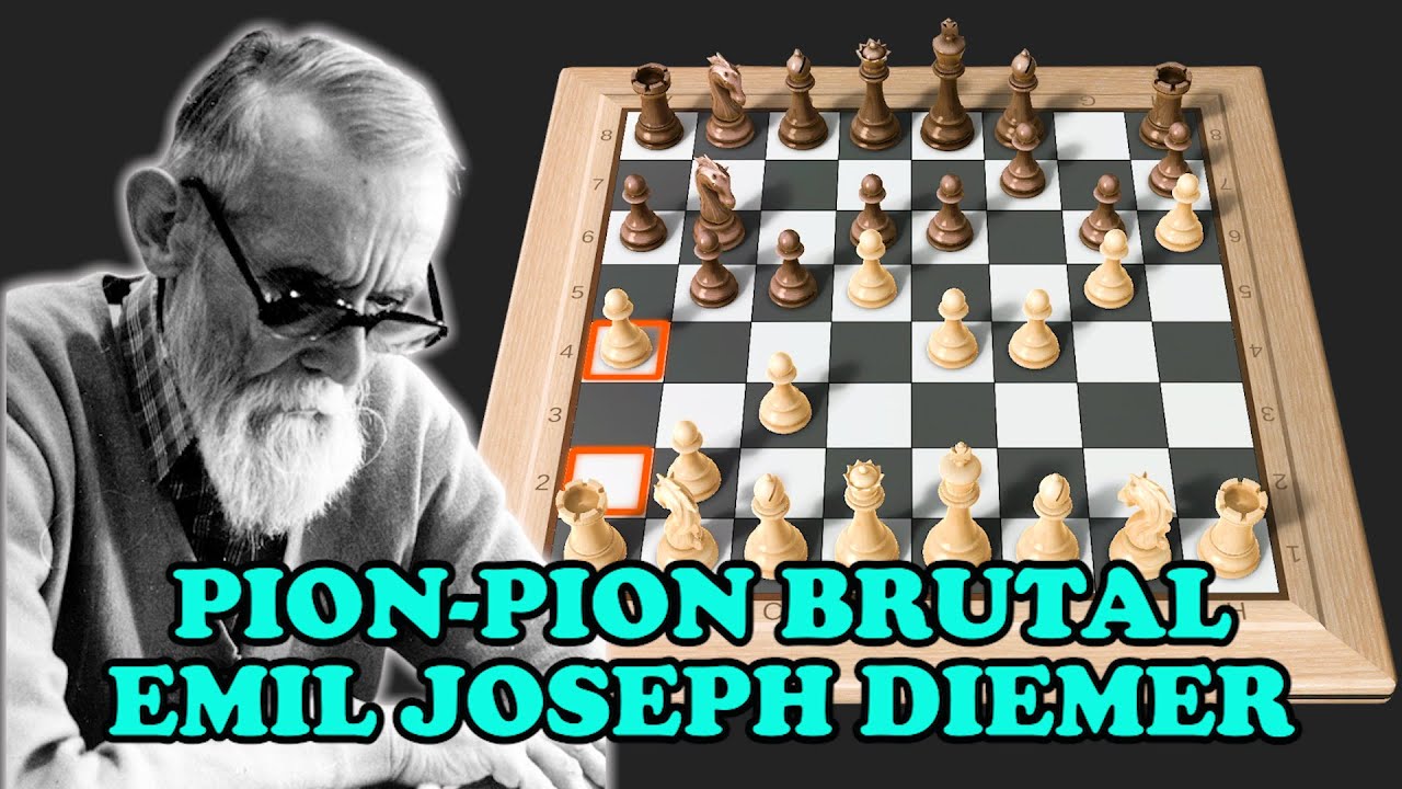 SERANGAN PION MEMATIKAN!!! | Emil Joseph Diemer VS Thomas Heiling (1984 ...