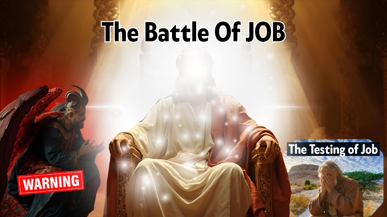 The Righteous Example of Job | Job Bible Study (Cp. 34-36) (+Open panel ...