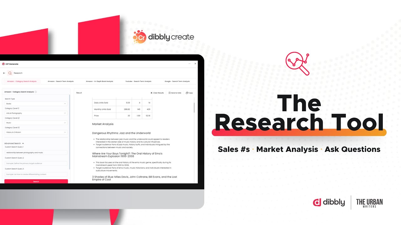 Revolutionize Your Content Creation with Dibbly Create's Research Tool ...