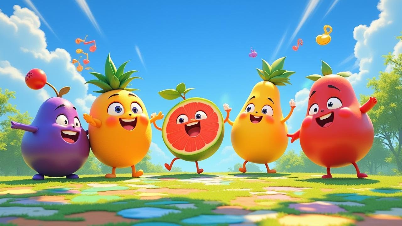 Counting Fruits One to Ten! | Melon Sing | Children Song - YouTube