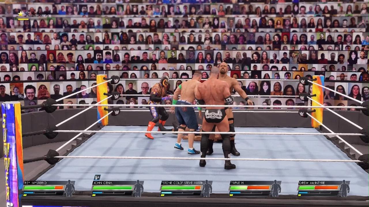 Battle Royal at SummerSlam (John Cena, Rey Mysterio, Stone Cold, Triple ...