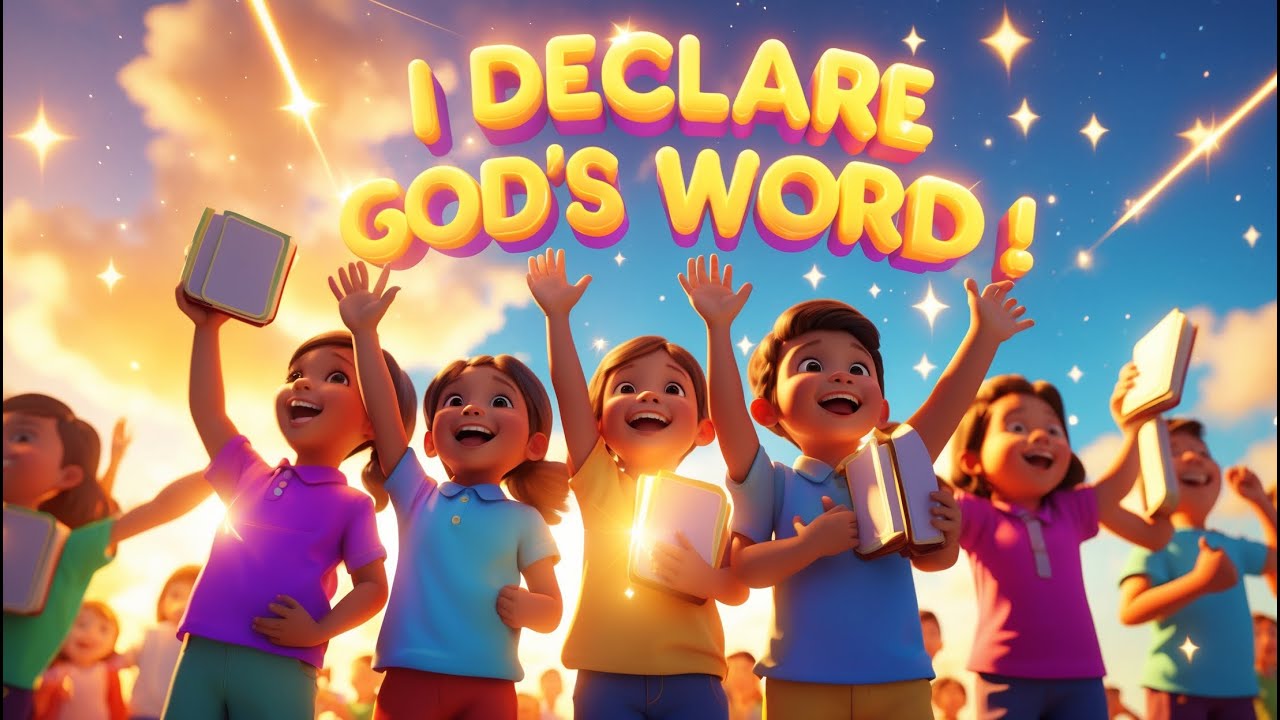 I declare Gods Word Today#Kids Bible Declarations Song - YouTube