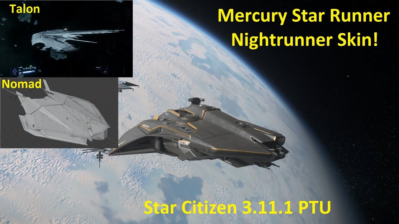 MSR Nightrunner Skin, First Look at Perseus, Nomad, and Talon | Star ...