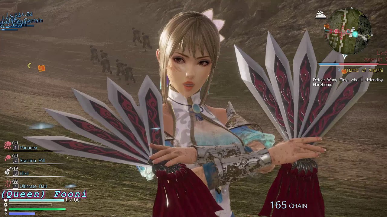 Dynasty Warriors 9 Gameplay - Wang Yuanji with Epic Wind Gems - YouTube