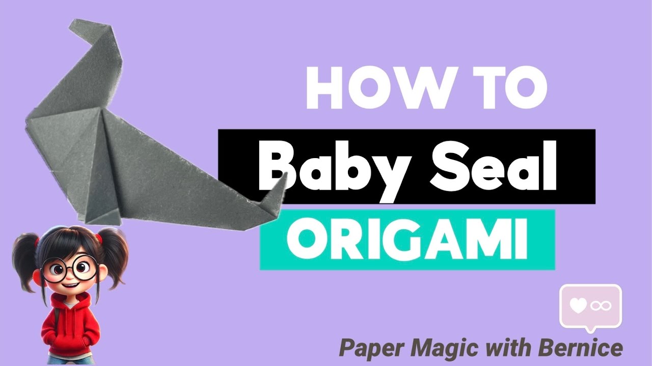 Fold an Adorable Origami Seal | Fun & Easy Tutorial 🦭 - YouTube