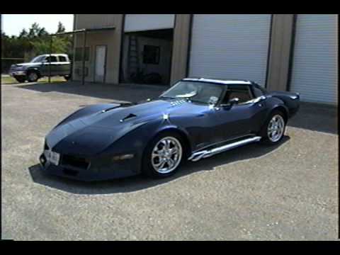 1980 Corvette - customized - 383CID/450HP engine - YouTube