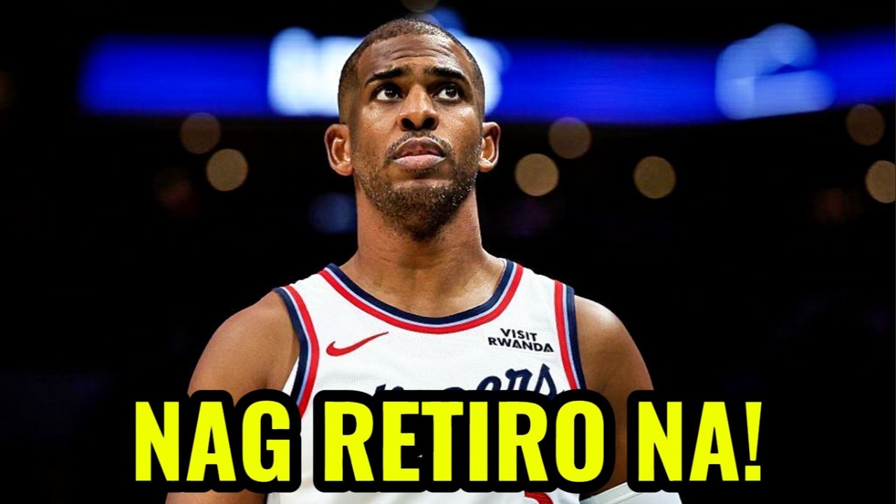 Nakakalungkot na balita! Chris Paul nag Retiro na sa NBA! - YouTube
