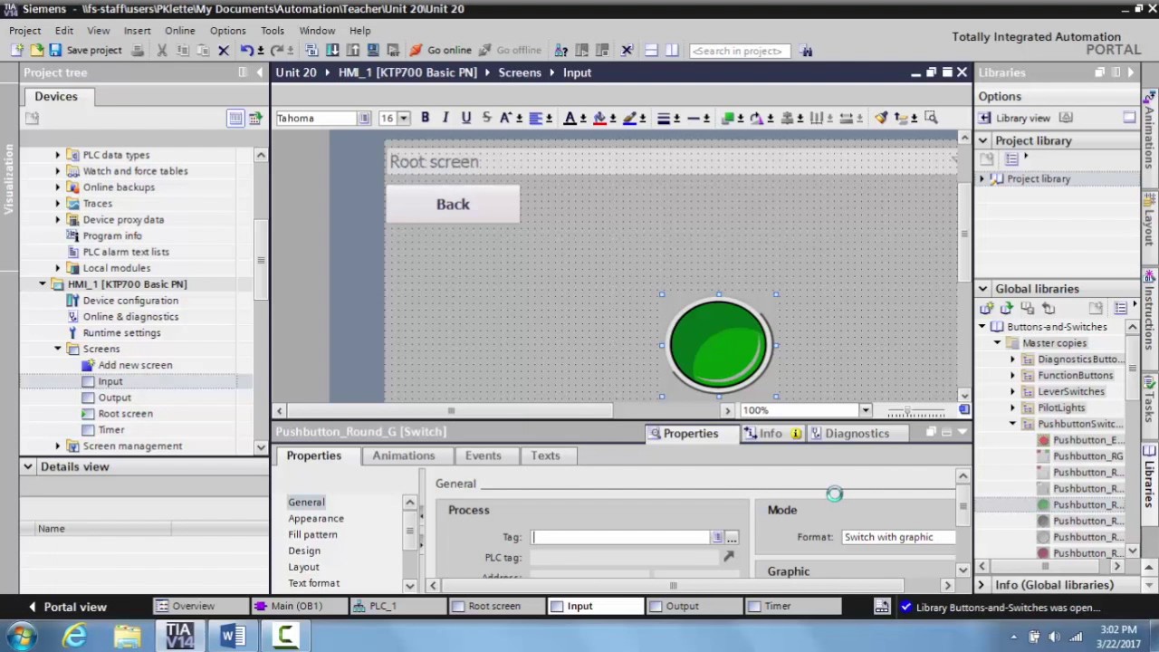 Programming Multiple Screens onto a Siemens HMI - Unit 20.1 - YouTube