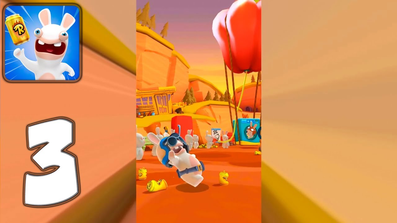 Rabbids Crazy Rush - Mobile Gameplay Walkthrough Part 3 (iOS, Android ...