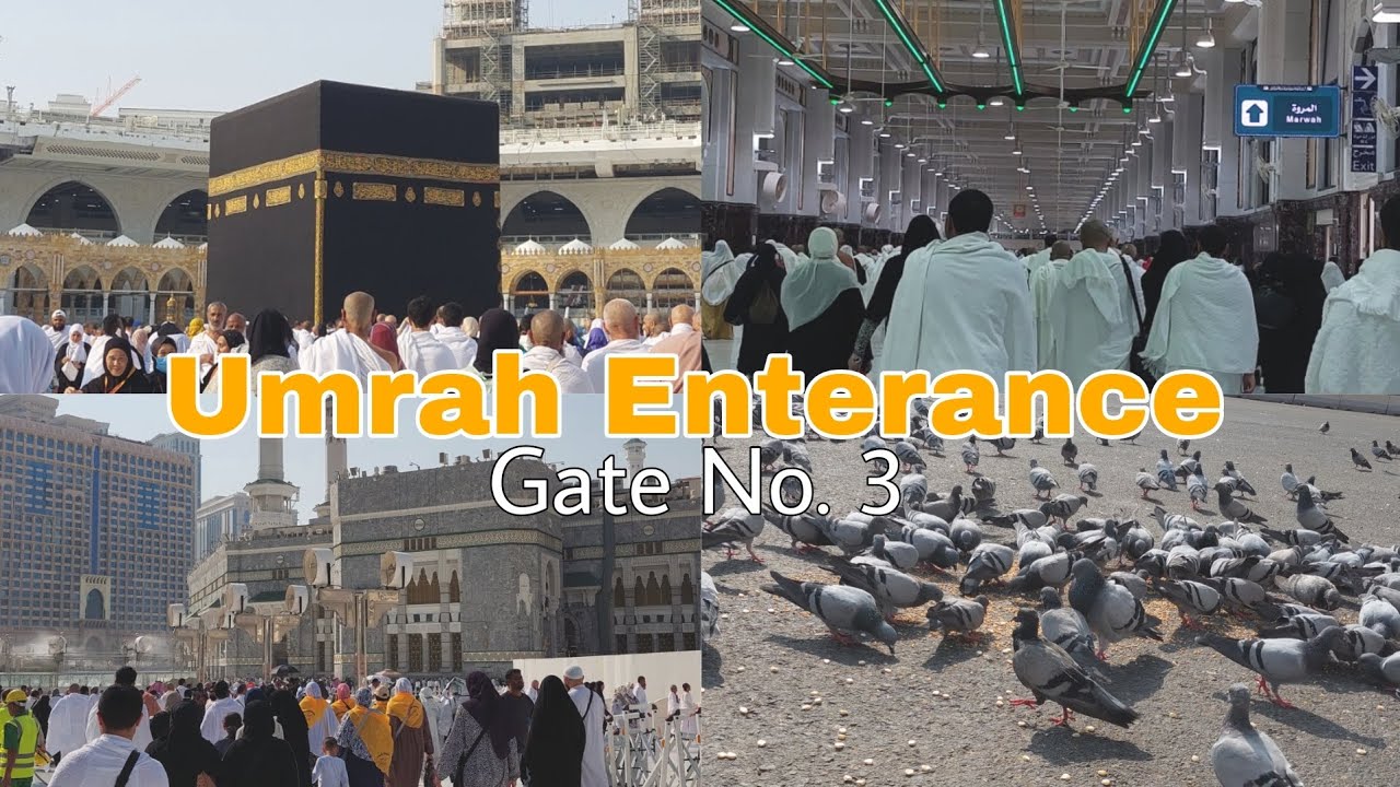 Umrah Enterance Gate No. 3 | Masjid Al Haram | Makkah #makkah # ...