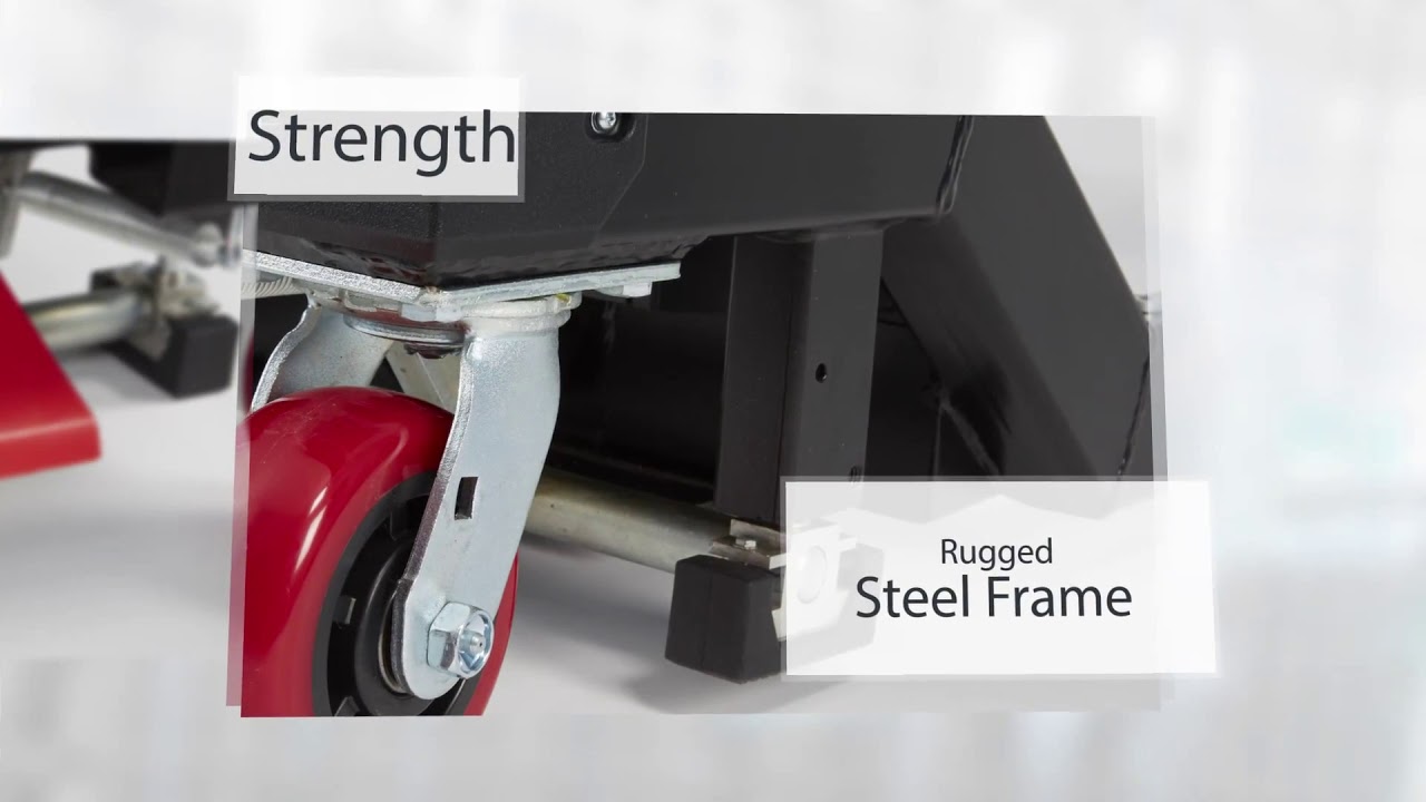 ServerLIFT SL-500X Electric Side Loading Data Center Lift - YouTube