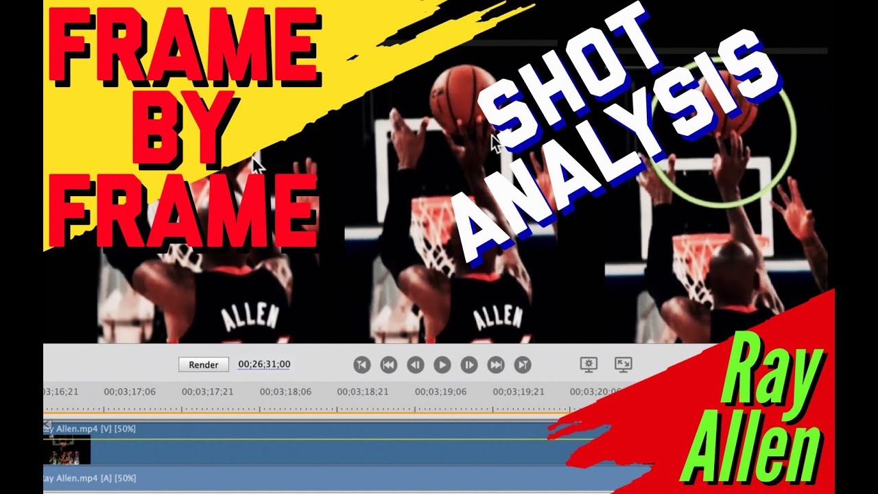 Ray Allen Frame by Frame Basketball Shot Analysis | Allnet Shooter ...