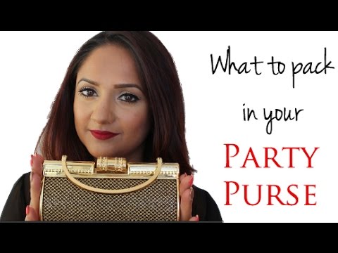 What to Pack in your Party Purse - YouTube