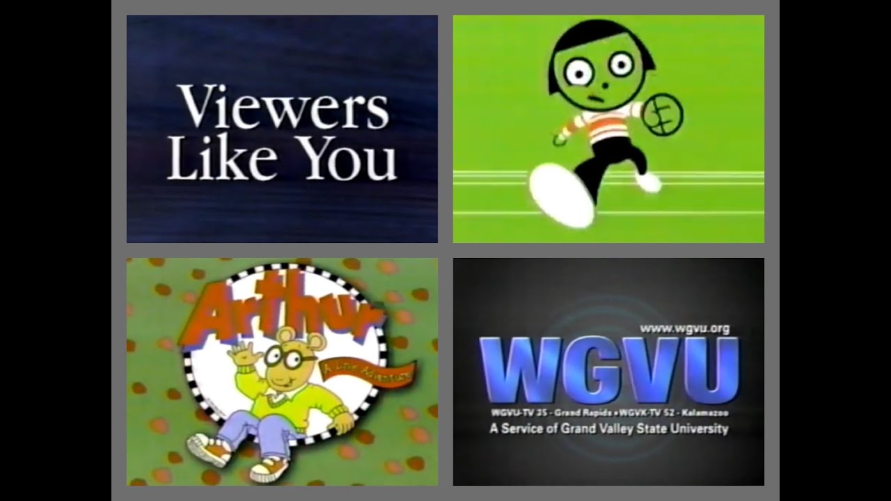 PBS Kids Program Break (2000 WGVU) - YouTube