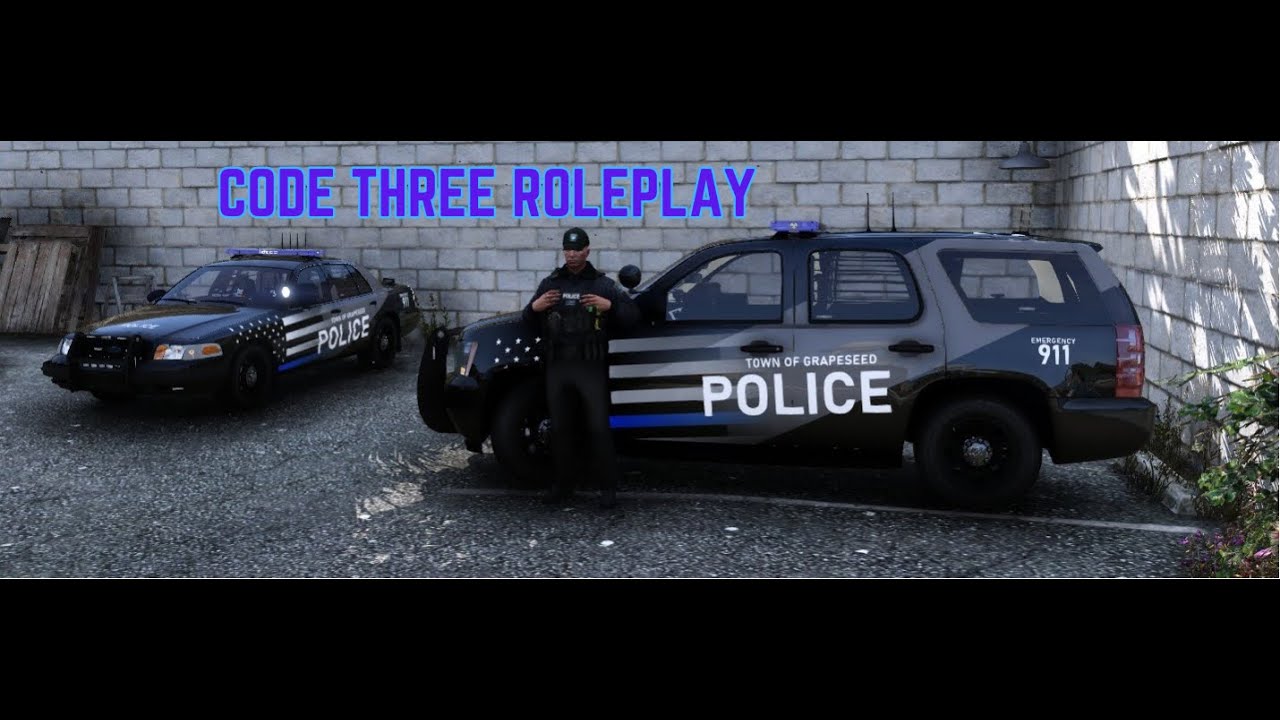 Code Three Roleplay | FivePD / GTA 5 / FiveM | PC | Grapeseed PD! *LIVE* - YouTube