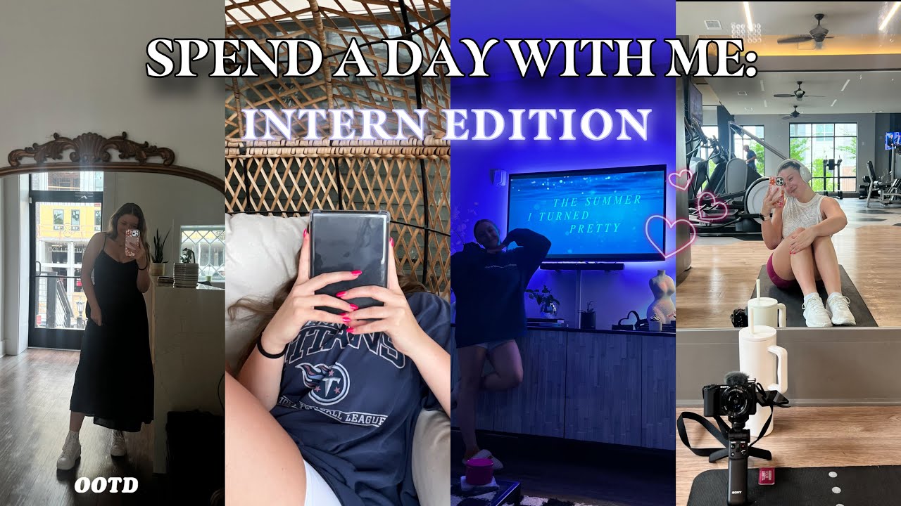 INTERN DAY IN MY LIFE! + The Summer I Turned Pretty release night☀️ ...