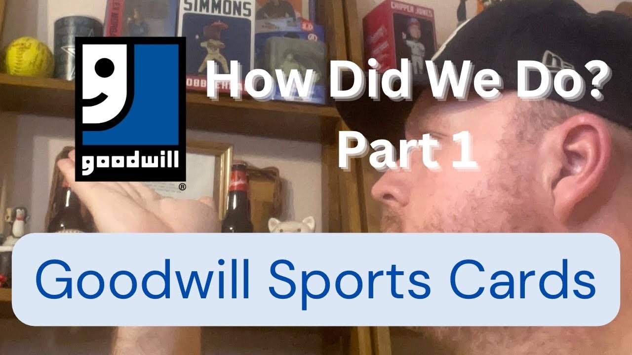 Shop Goodwill Sports Cards Arrived! 1st Video, Let's See How This ...