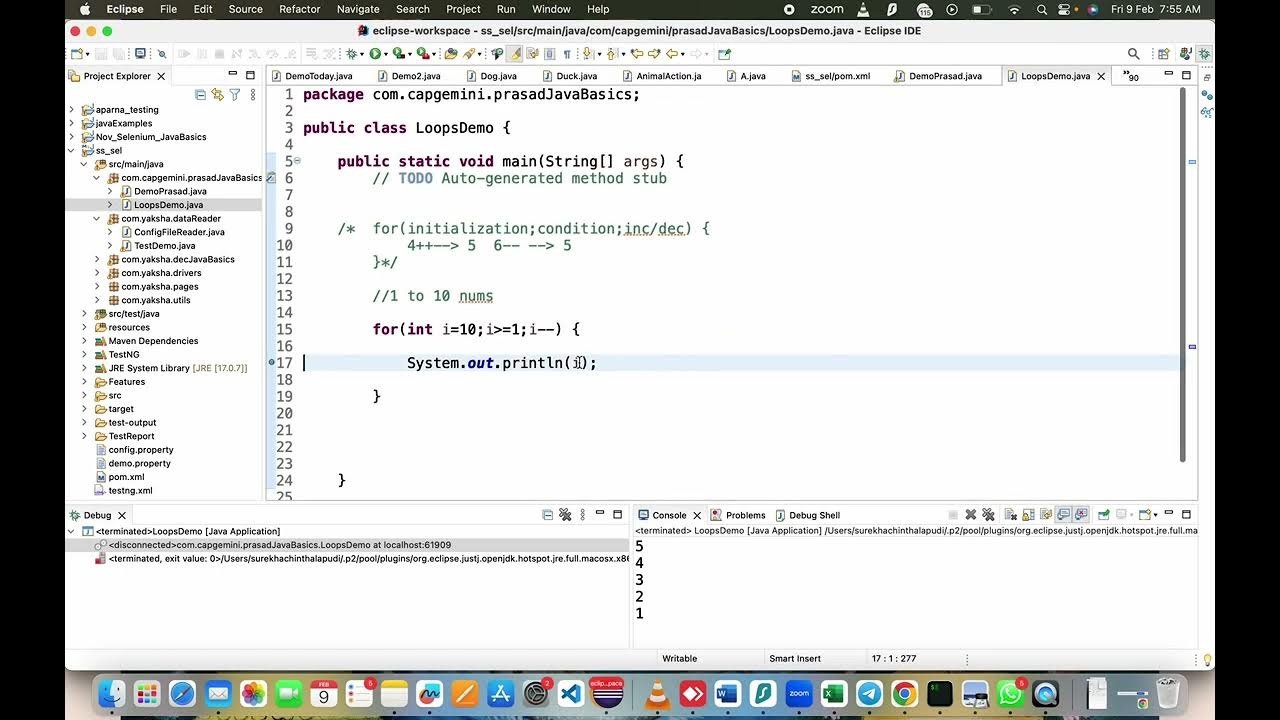 Durga Prasad Java Basics 2 - YouTube