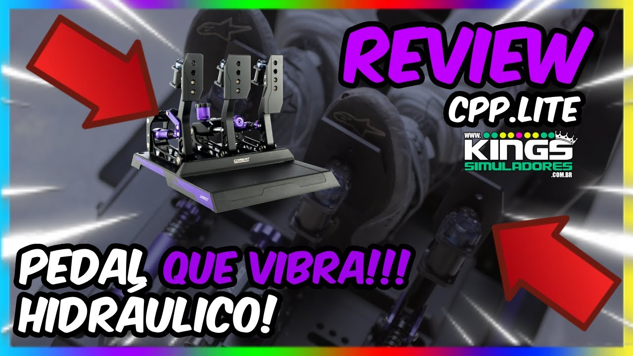 Pedal Hidráulico CPP.LITE da Conspit #review - YouTube