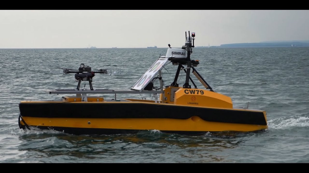 Autonomous Offshore Wind Farm Inspection - Innovate UK - YouTube