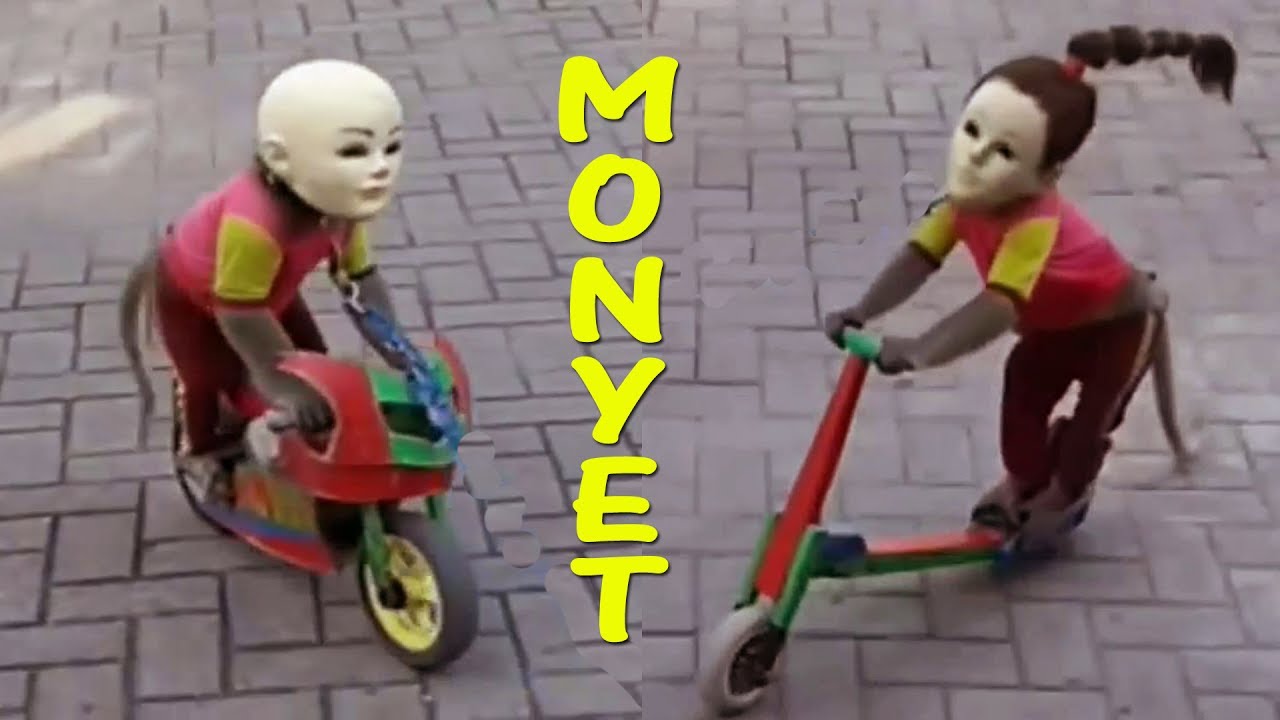 Lucunya Topeng Monyet - FUNNY MONKEY - Tandak Bedes - YouTube