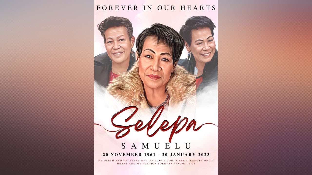 Family Service In Loving Memory of Selepa Samuelu 20.11.1961 - 20.01. ...