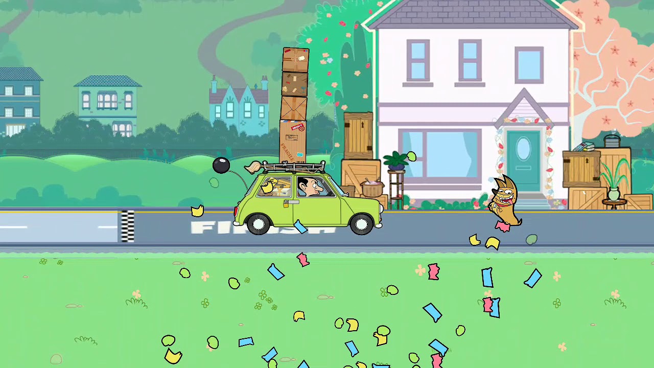 Mr. Bean delivery 1 - YouTube