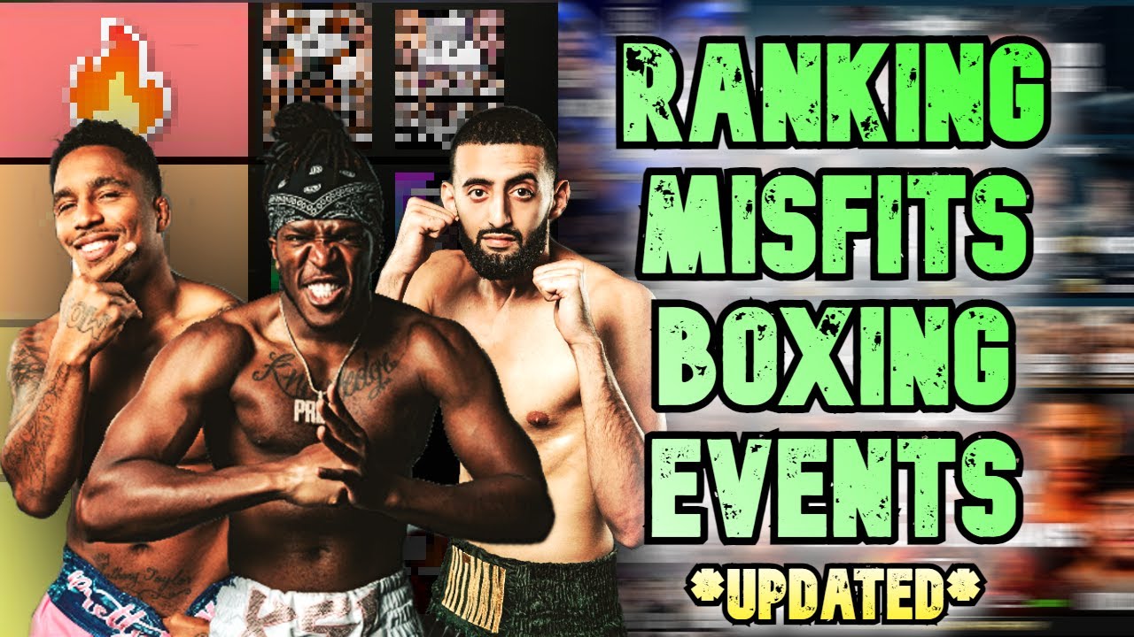 Ranking EVERY Misfits Boxing Event *UPDATED* (001-010) - YouTube