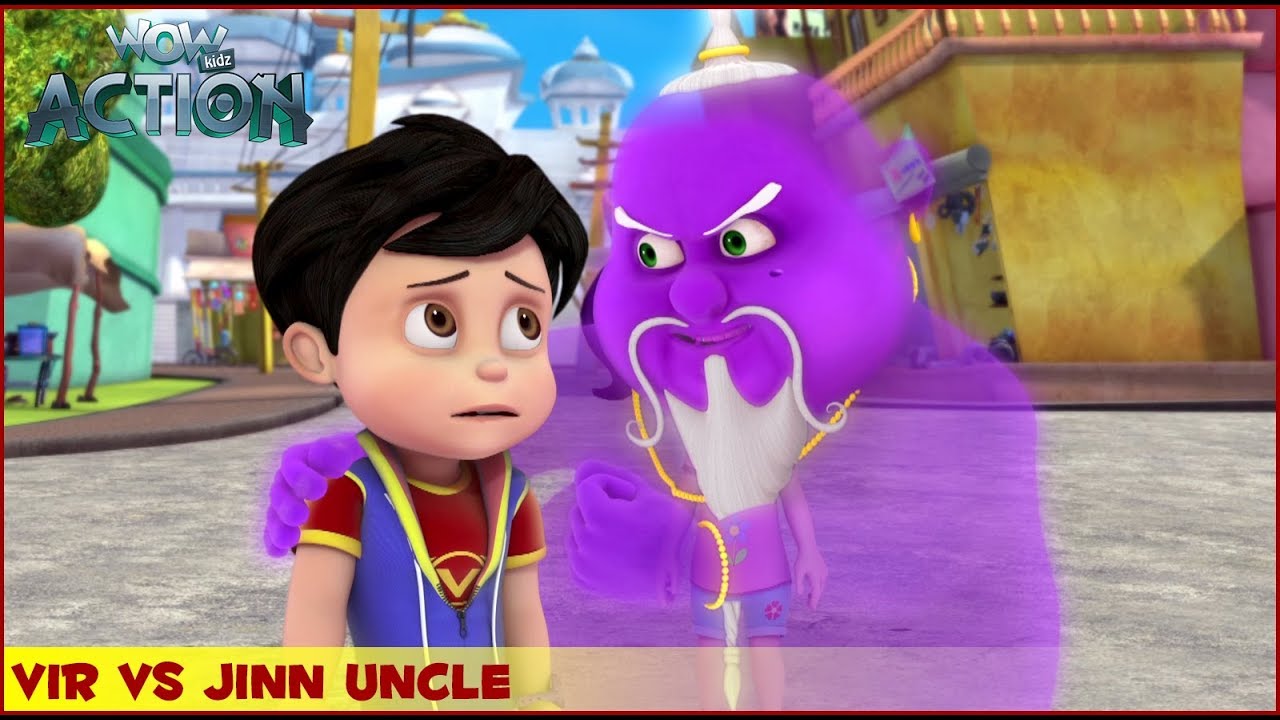 Vir : The Robot Boy | Vir Vs Jinn Uncle | 3D Action shows for kids ...