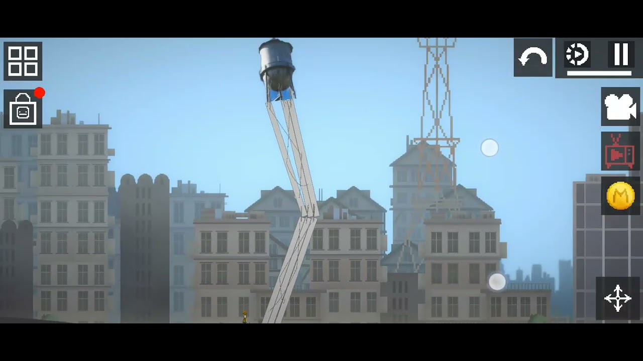 Water towers falling down - YouTube