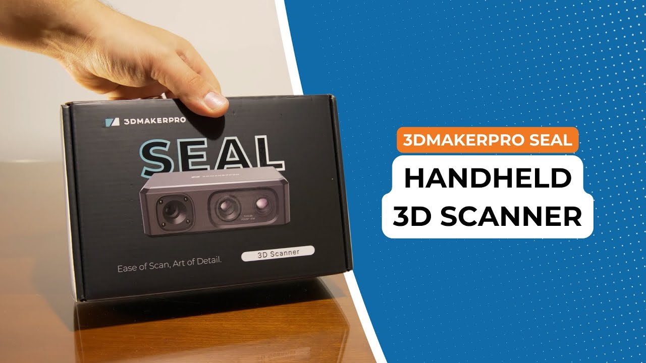 Easy 3D scanning with Seal 3D Scanner from 3DMakerpro - YouTube