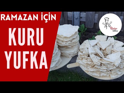RAMAZAN İÇİN KURU YUFKA | YUFKA YAPIMI