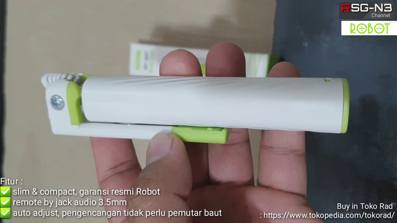 TONGSIS MINI SLIM - ROBOT RT-S07 | tongkat selfie stick smartphone hp ...