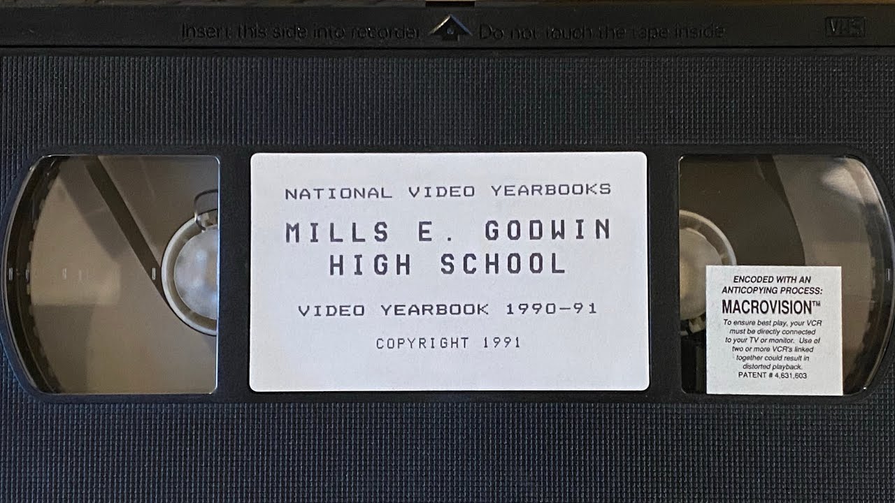 Video Yearbook - Miles E. Godwin High School 1991 (VHS) - YouTube