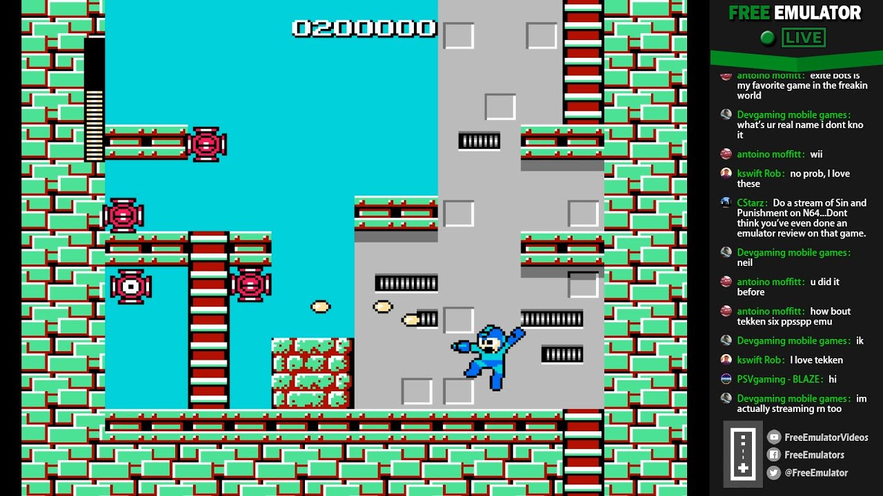 Mega Man (Nintendo NES) | FCEUX Emulator [1080p / 60 FPS] | LIVE STREAM ...