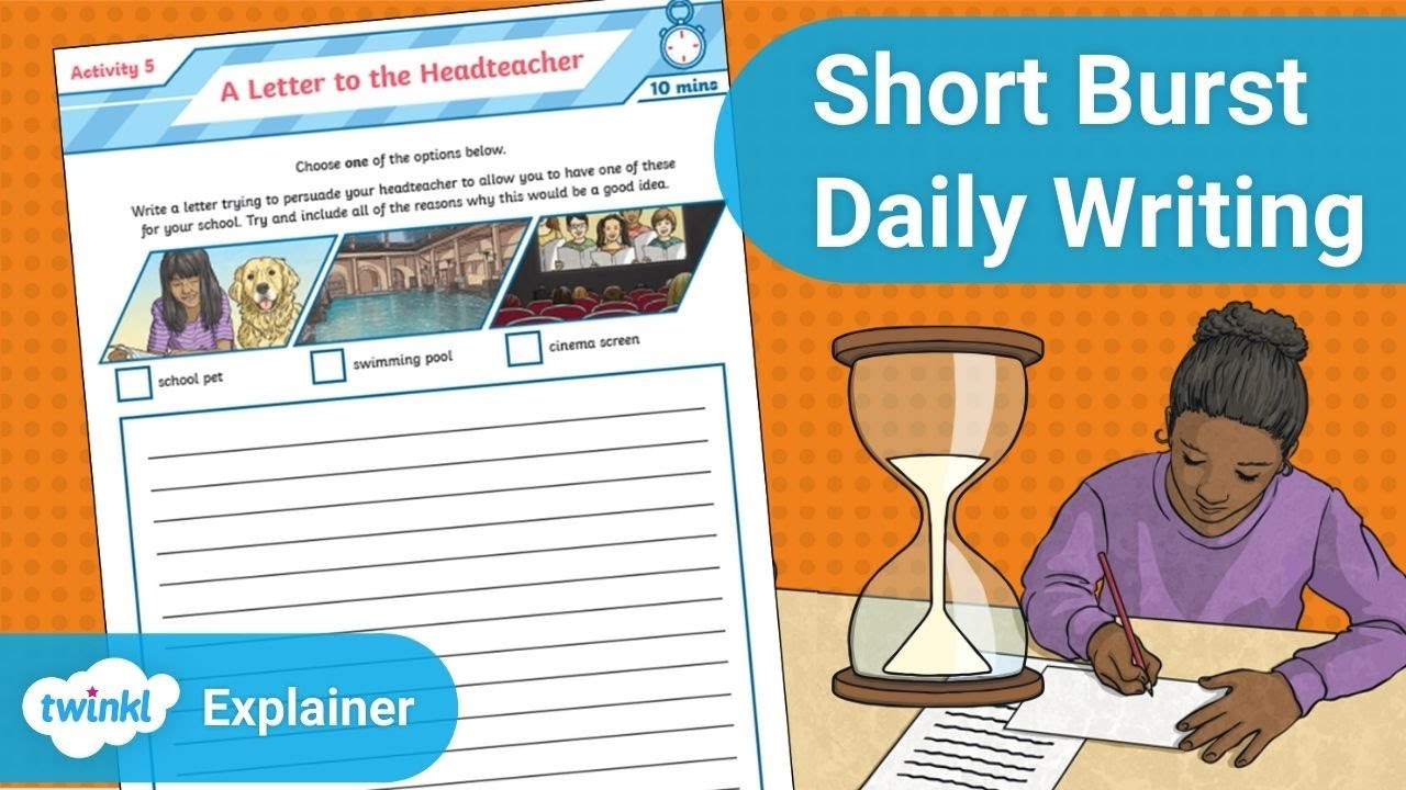 10 Minute Daily Writing Activities | KS2 - YouTube