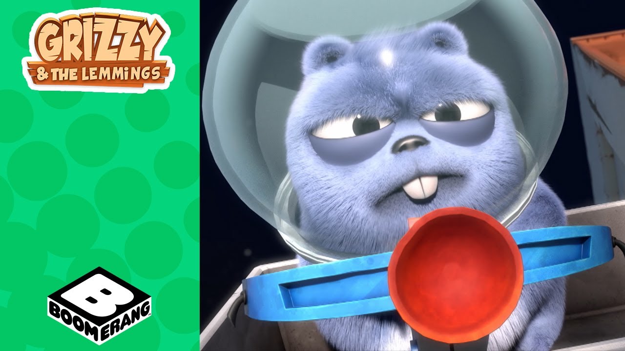 Rocket Space Adventure | Grizzy and The Lemmings | Cartoons For Kids ...