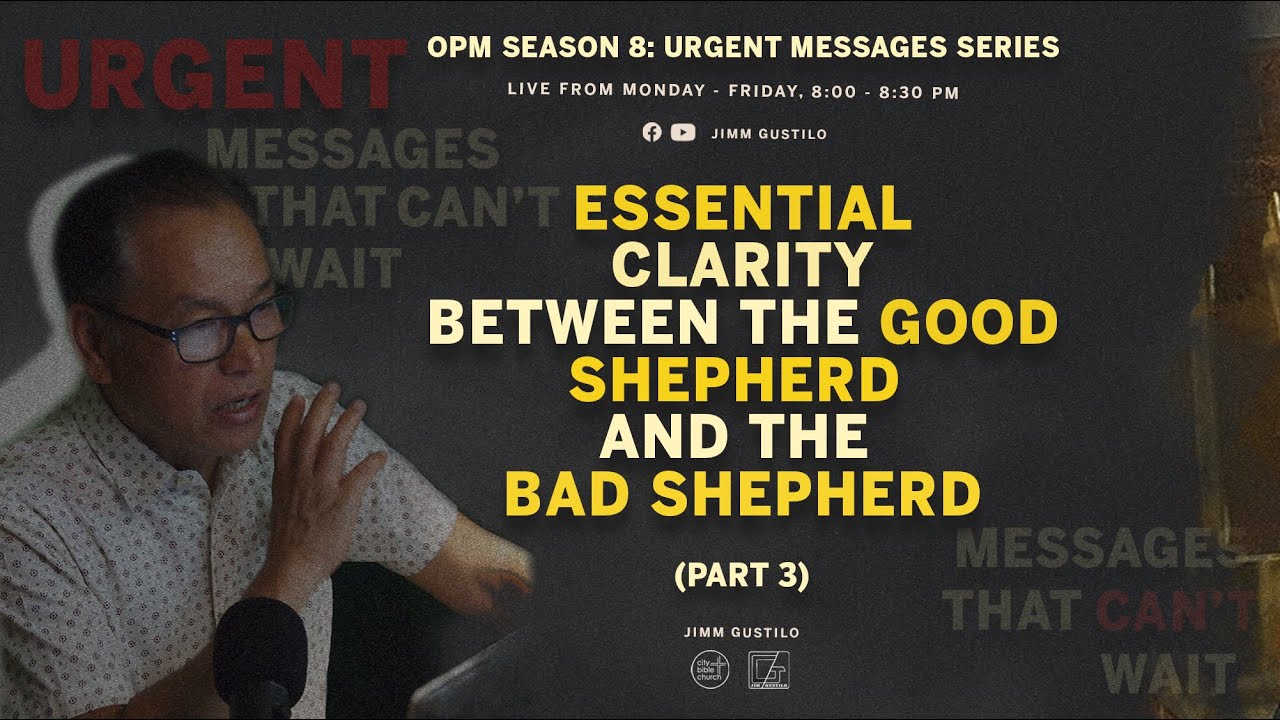 Essential Clarity Between the Good Shepherd and the Bad Shepherd - YouTube