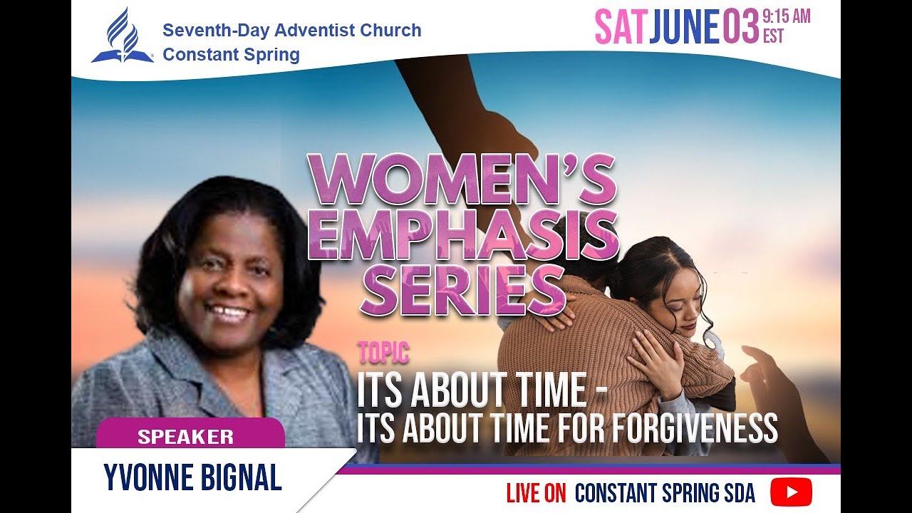 Women's Emphasis Series | It's About Time - For Forgiveness | Constant ...