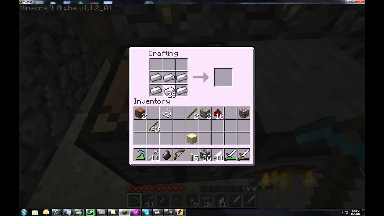 How To Make Minecraft Armour And Tools - YouTube
