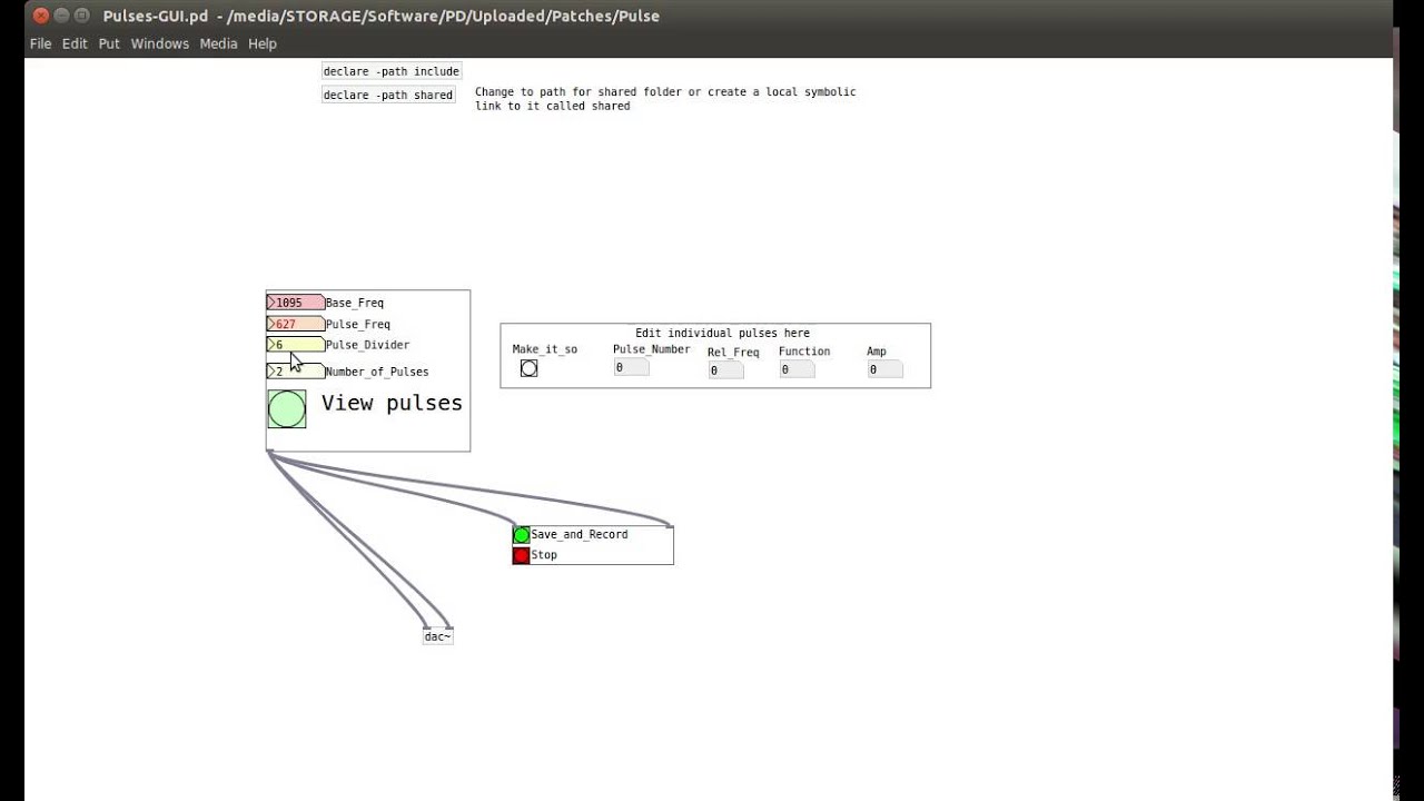 Pure Data: Pulse - YouTube