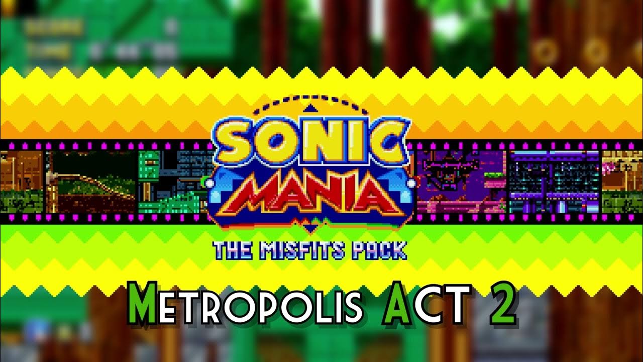 Sonic Mania: The Misfits Pack OST - Metropolis Zone Act 2 "Buzzsaw Bustlin'" - YouTube