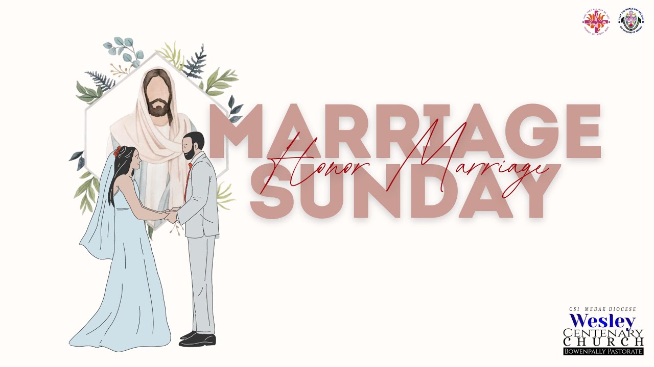 Marriage Sunday || Sunday Service || 28th July 2024 - YouTube