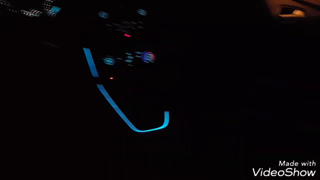 ip neon fitilli neon ford focus 2015 - YouTube