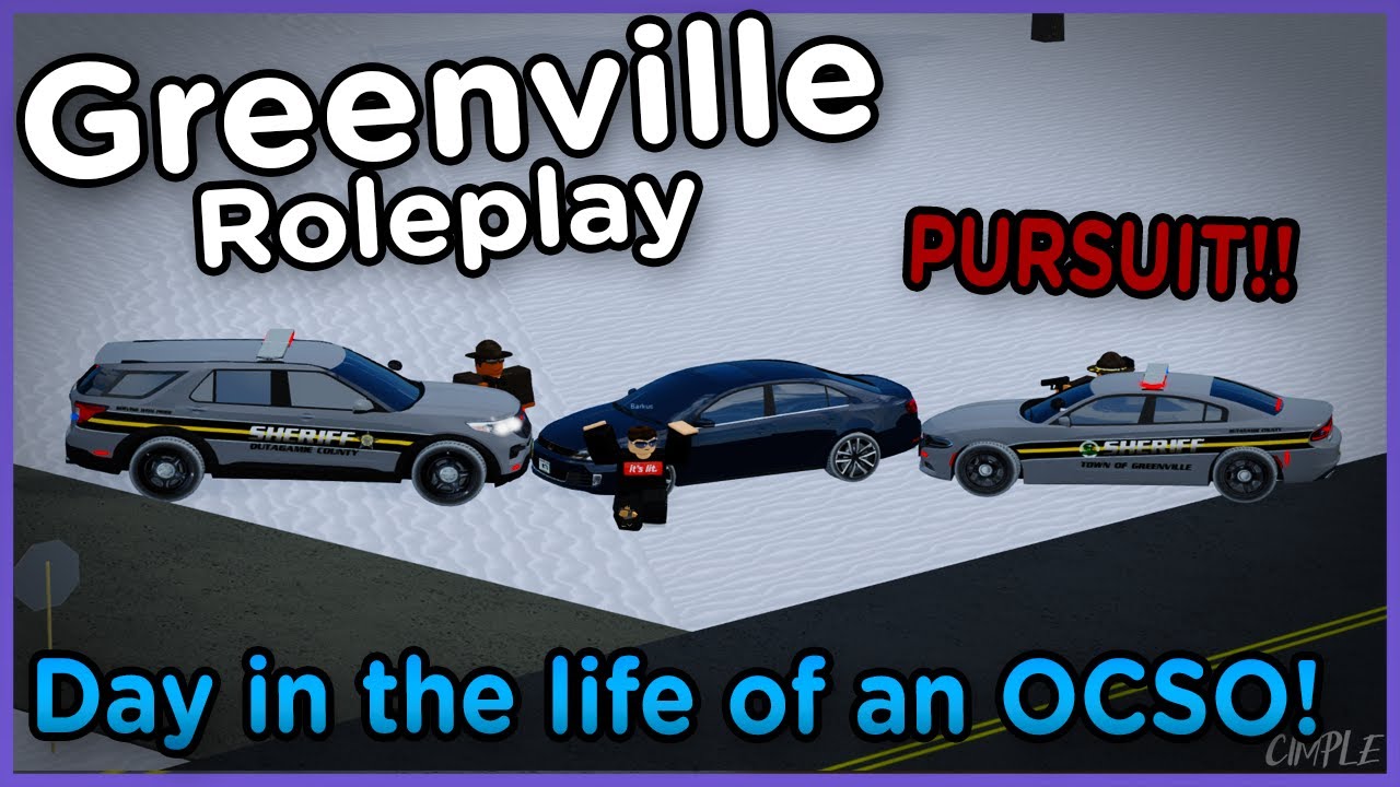 Day in the life of an OCSO! (PURSUIT) | Greenville Roleplay ROBLOX ...