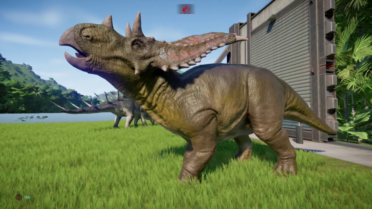 Every Chasmosaurus Skin in Jurassic World: Evolution - YouTube