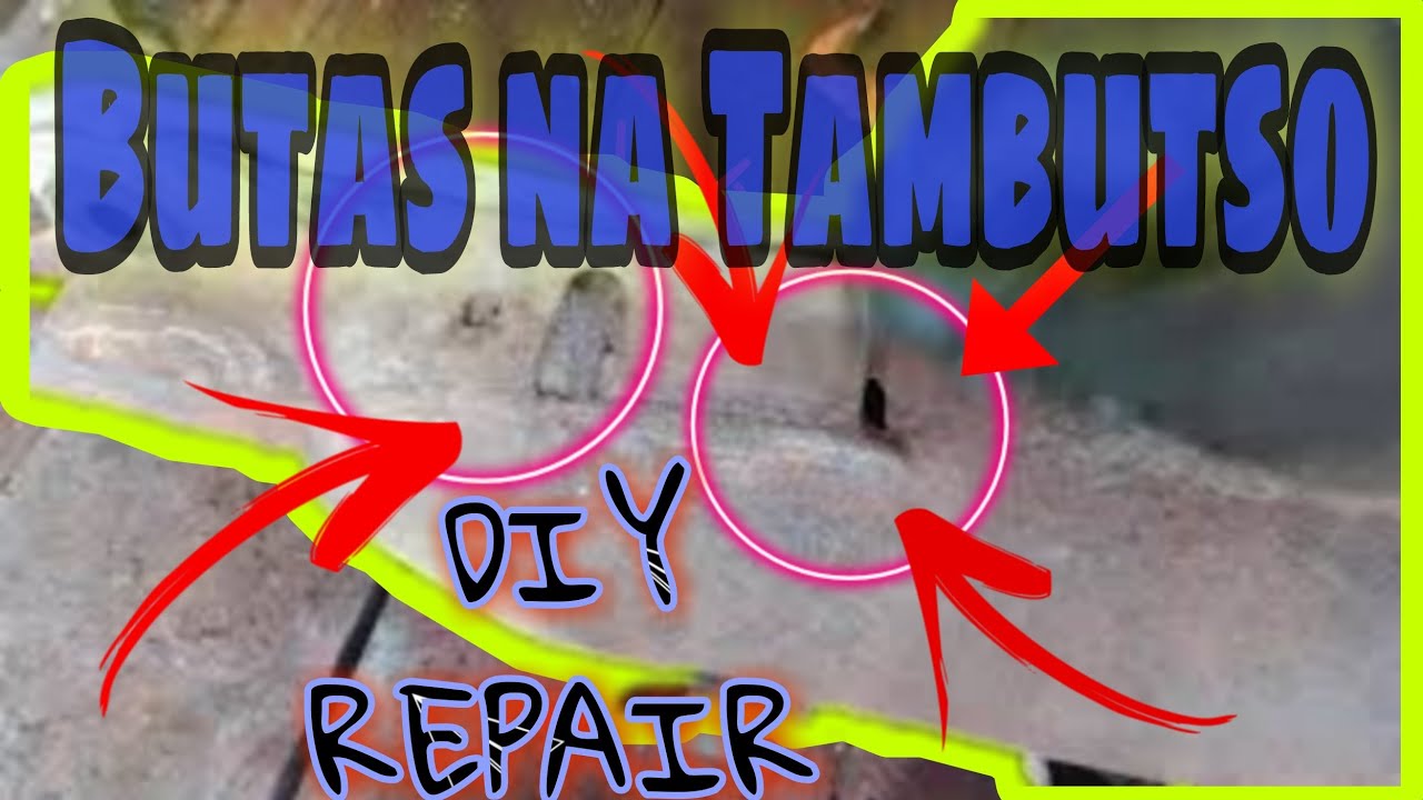 Paano mag repair ng butas na tambutso ng motor | diy repair exhaust ...