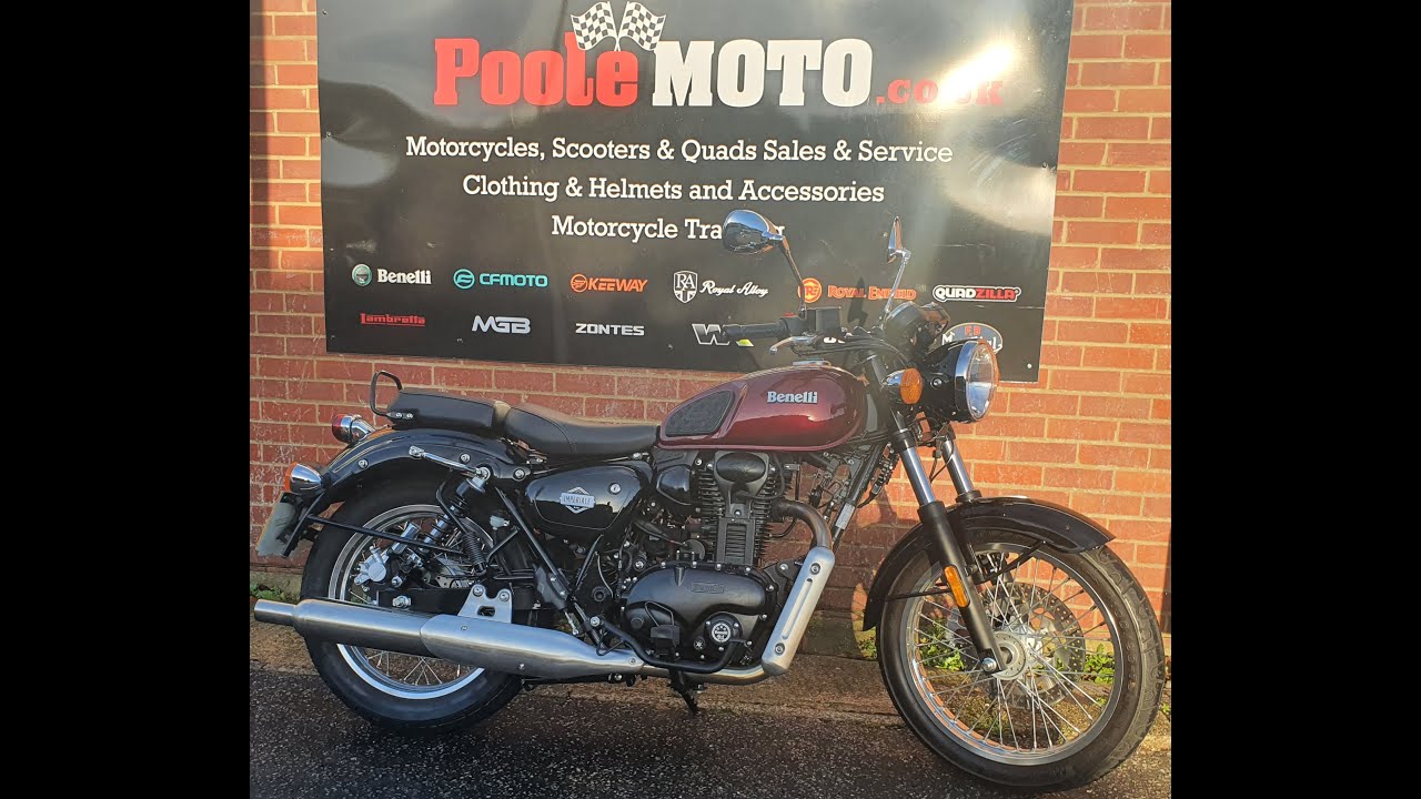 BENELLI IMPERIAL 400 @poolemotosales3727 - YouTube