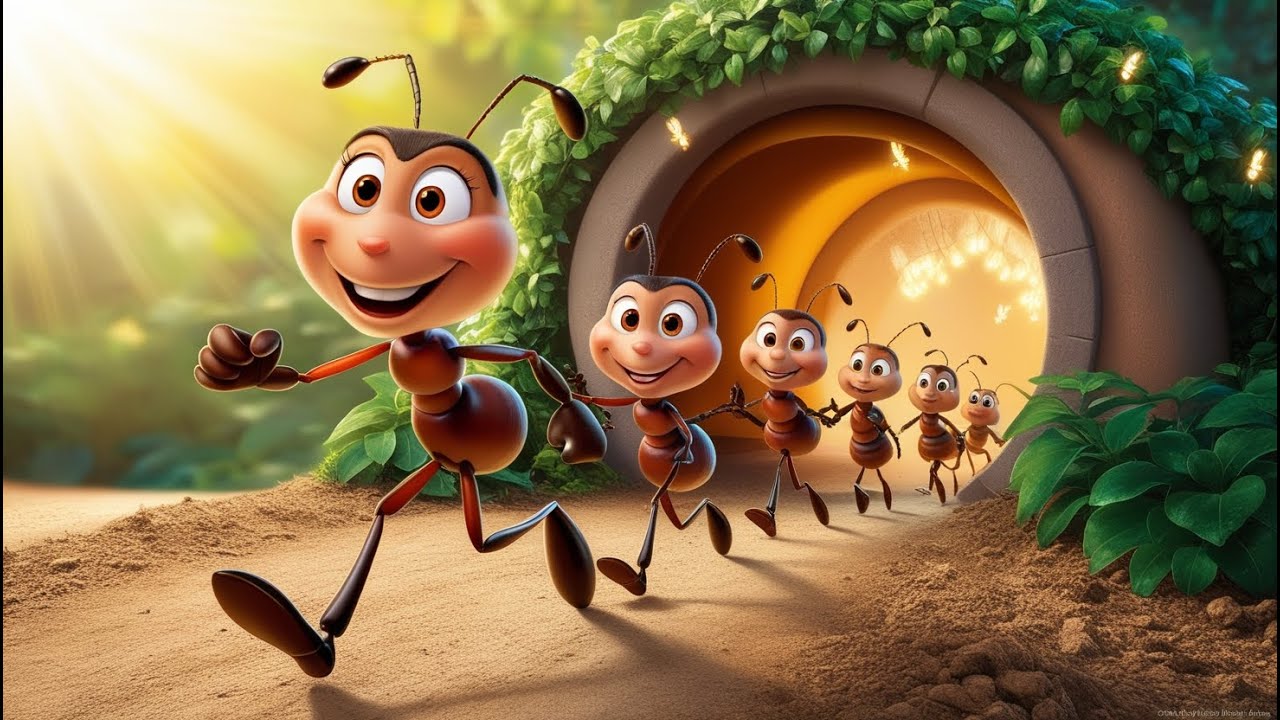 "🌍 Tiny Ant, Big Dreams: A Courageous Journey! 🐜 | Fun Kids Poem ...