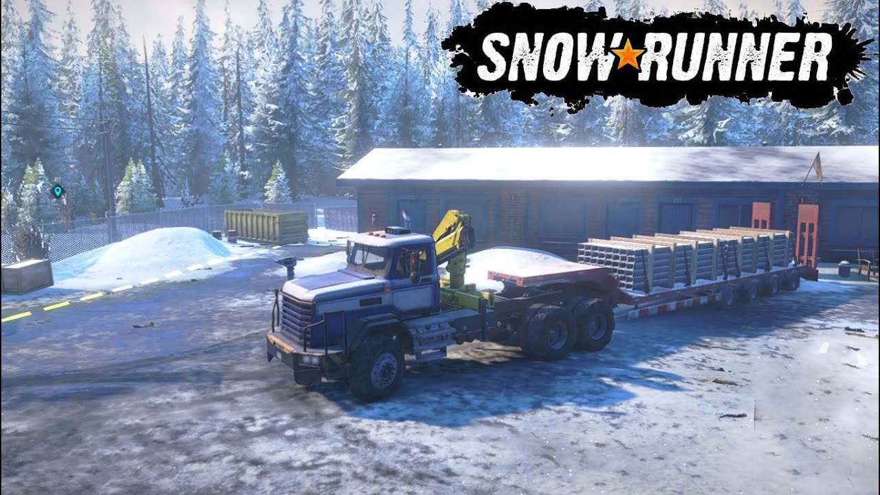 Pipeline Ripair SnowRunner [Pedro Bay] - YouTube